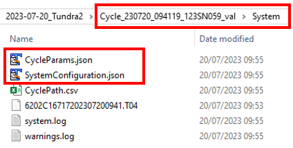 The selected folder is not a valid Cycle Folder – LP360