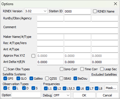 How to trim a RINEX file with RTKLib – LP360